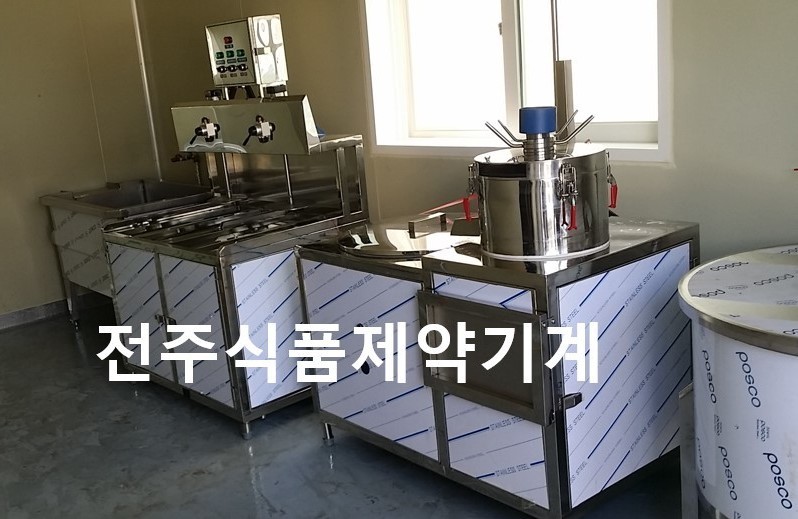 두부시설 두부기계 두부포장기 유 전주식품제약기계