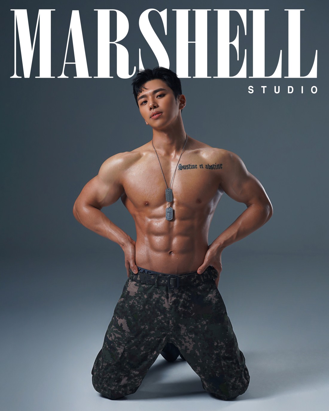 군복 바디프로필 바디프로필 마르쉘 스튜디오